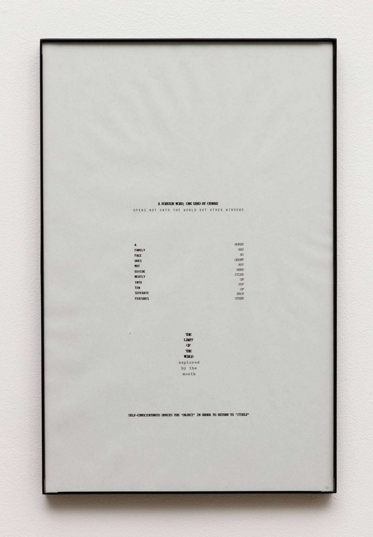 Jack Goldstein - Exhibitions - Meliksetian | Briggs