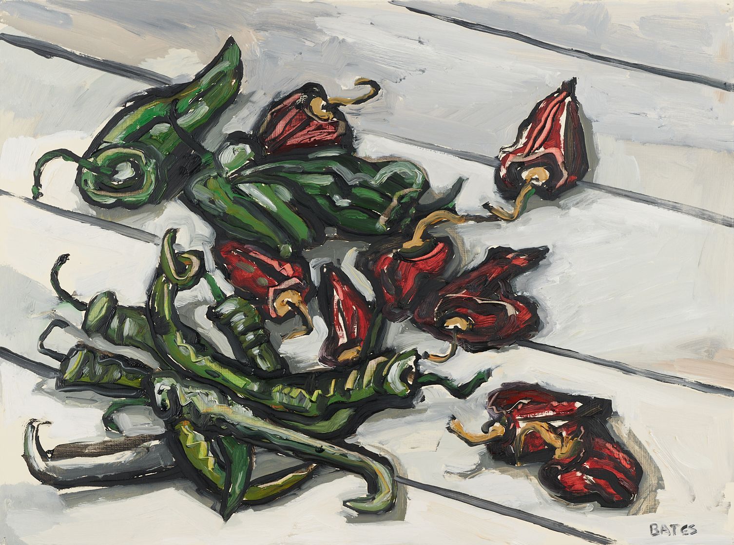 David Bates - Artists - Berggruen Gallery