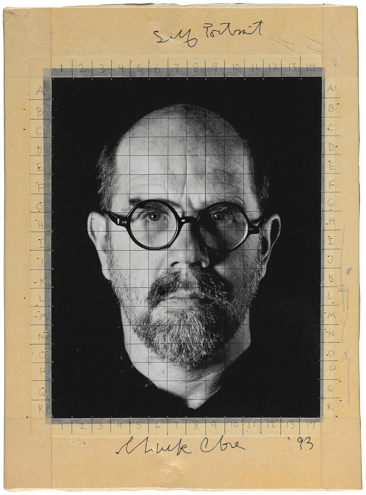 Chuck Close - Exhibitions - Berggruen Gallery