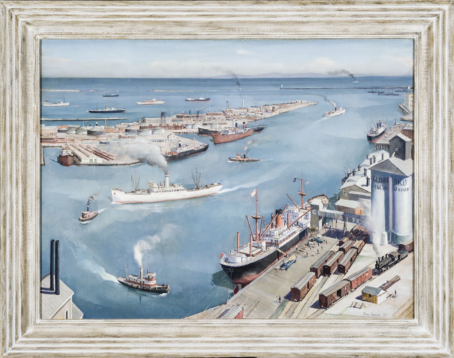 Paul Sample (1896–1974) - San Pedro Harbor - Galleries Inventory ...