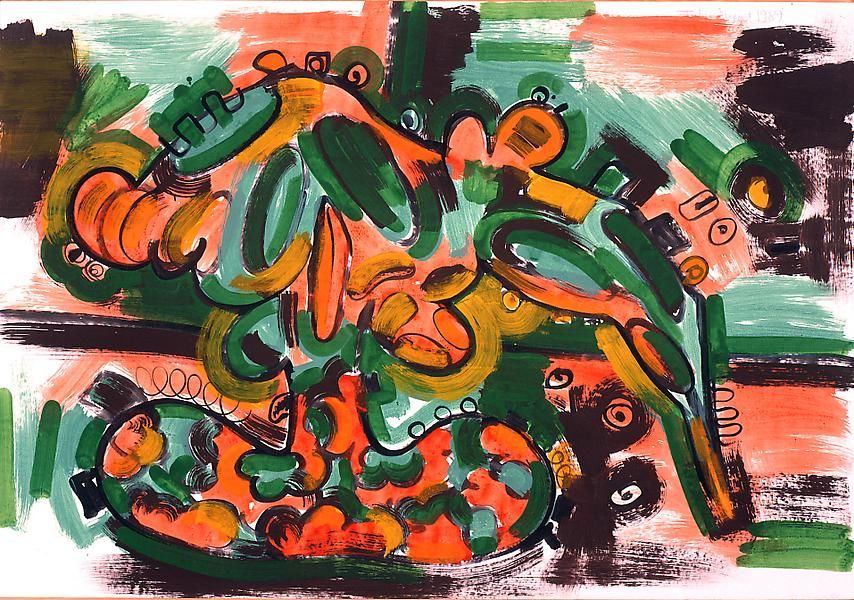 Paintings - Carroll Dunham