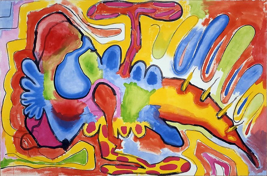 Paintings - Carroll Dunham