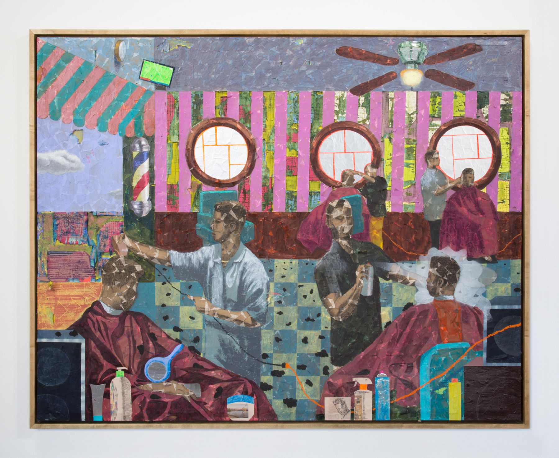 Derek Fordjour - Artists - Night Gallery