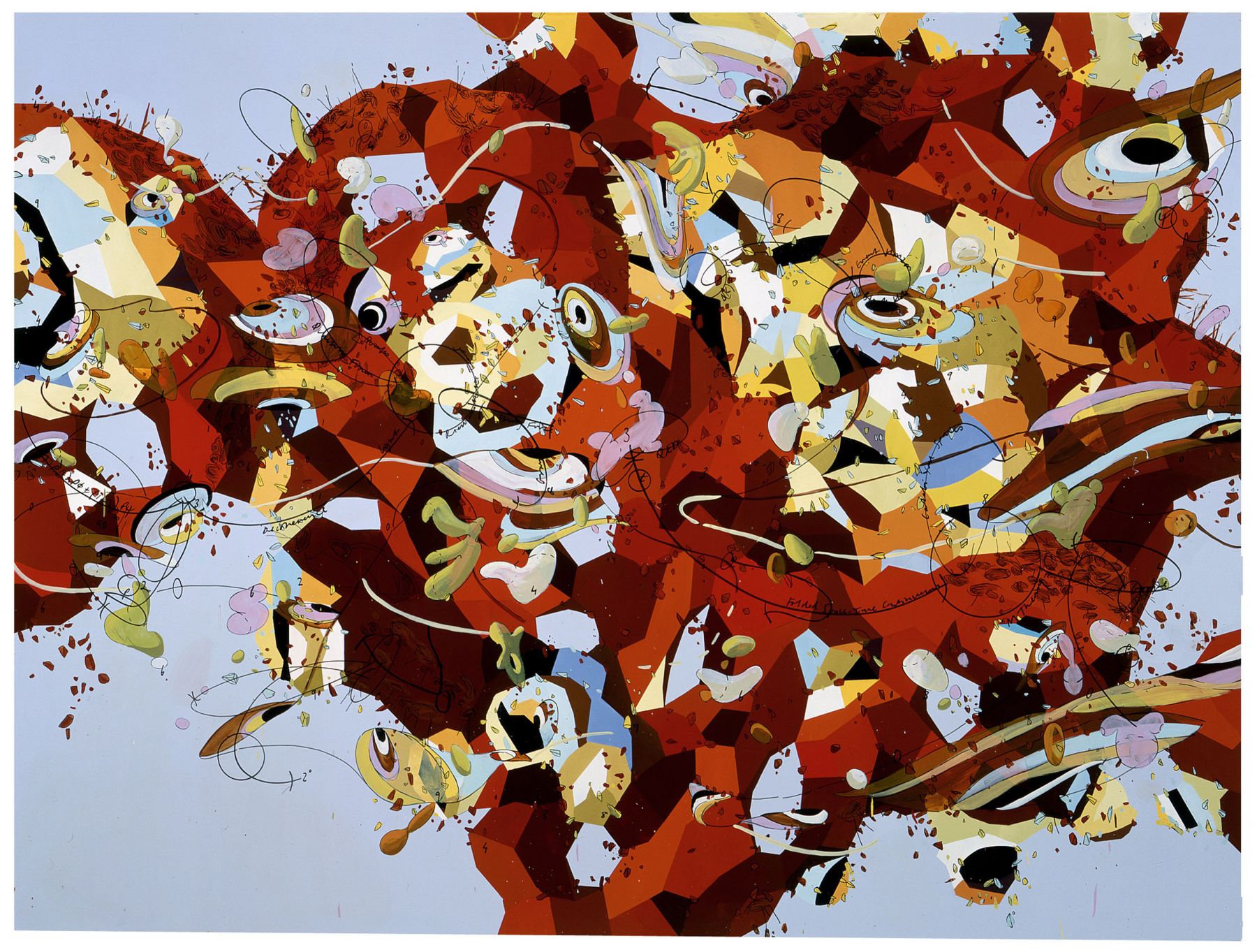 Matthew Ritchie - Artists - James Cohan