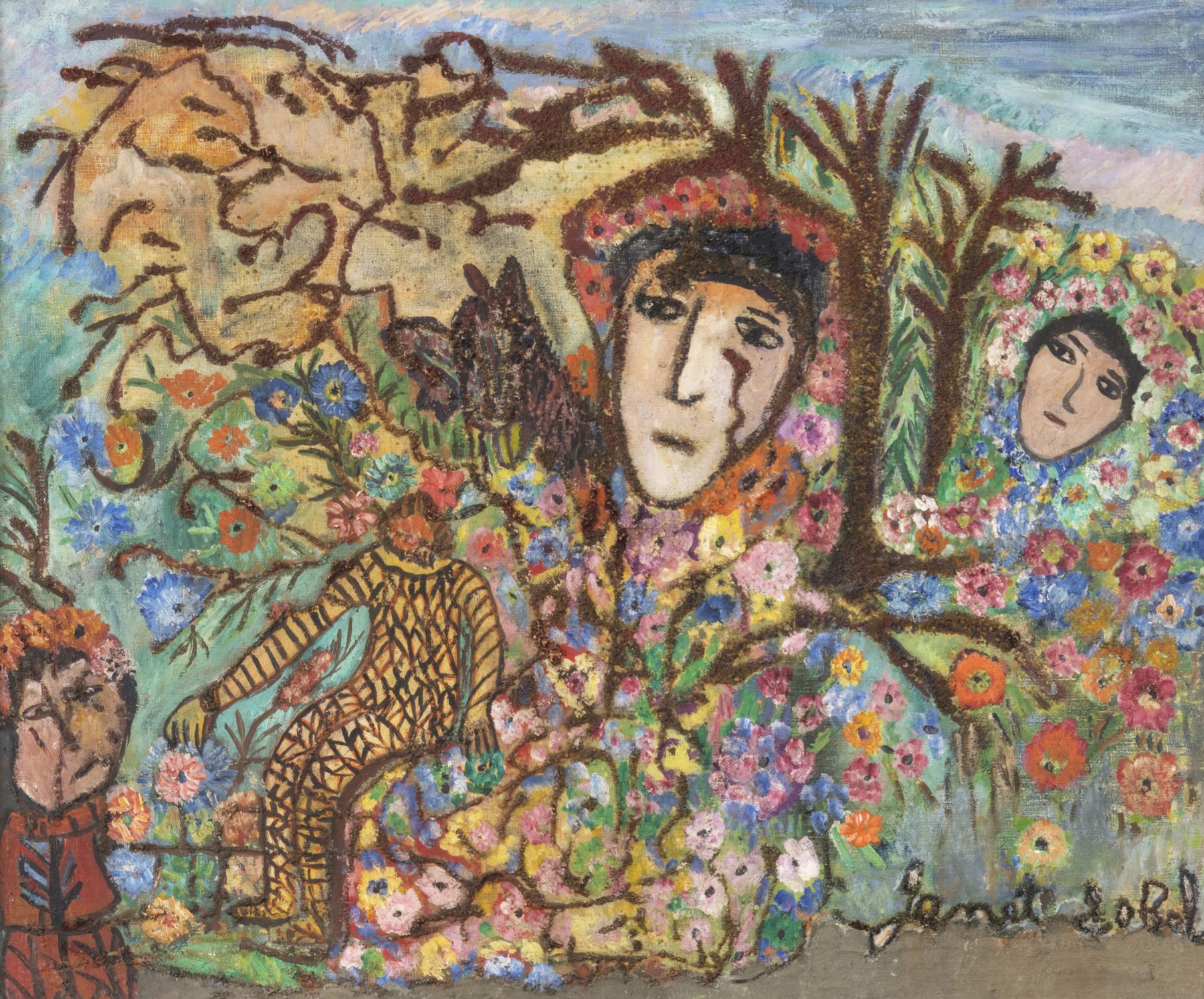 Janet Sobel - Artists - Andrew Edlin Gallery