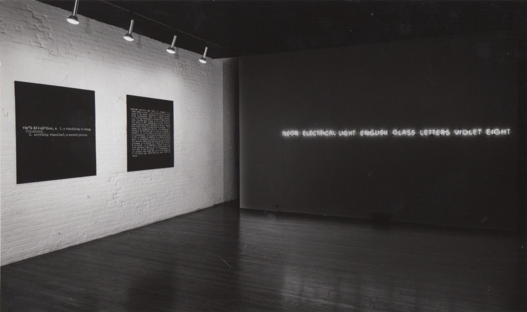 Joseph Kosuth - Protoinvestigations 1965 – 1967 - Exhibitions ...
