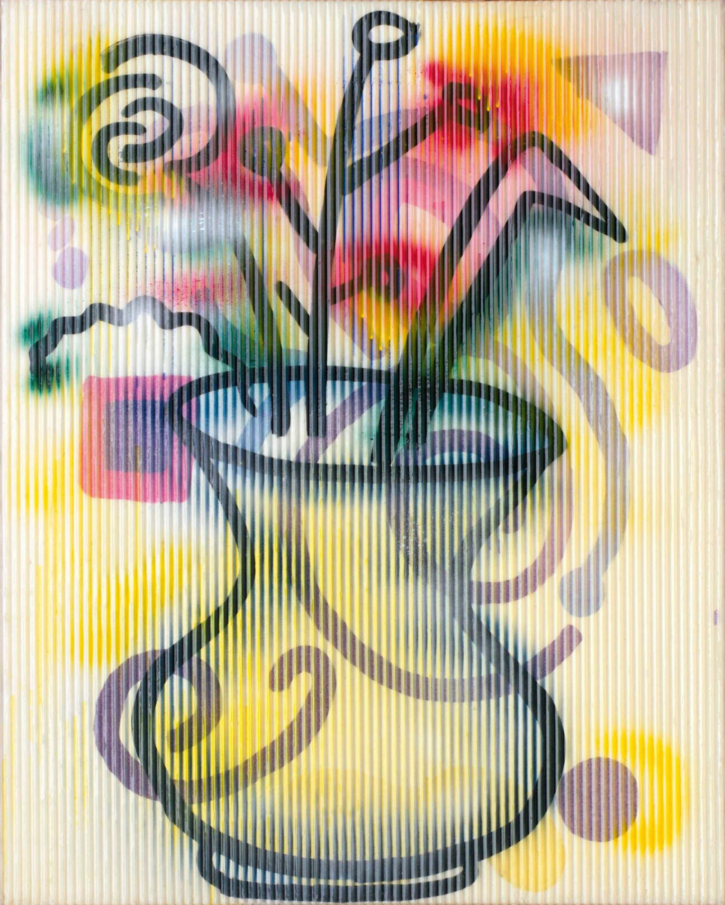 SIGMAR POLKE - Lens Paintings - Exhibitions - Michael Werner Gallery ...