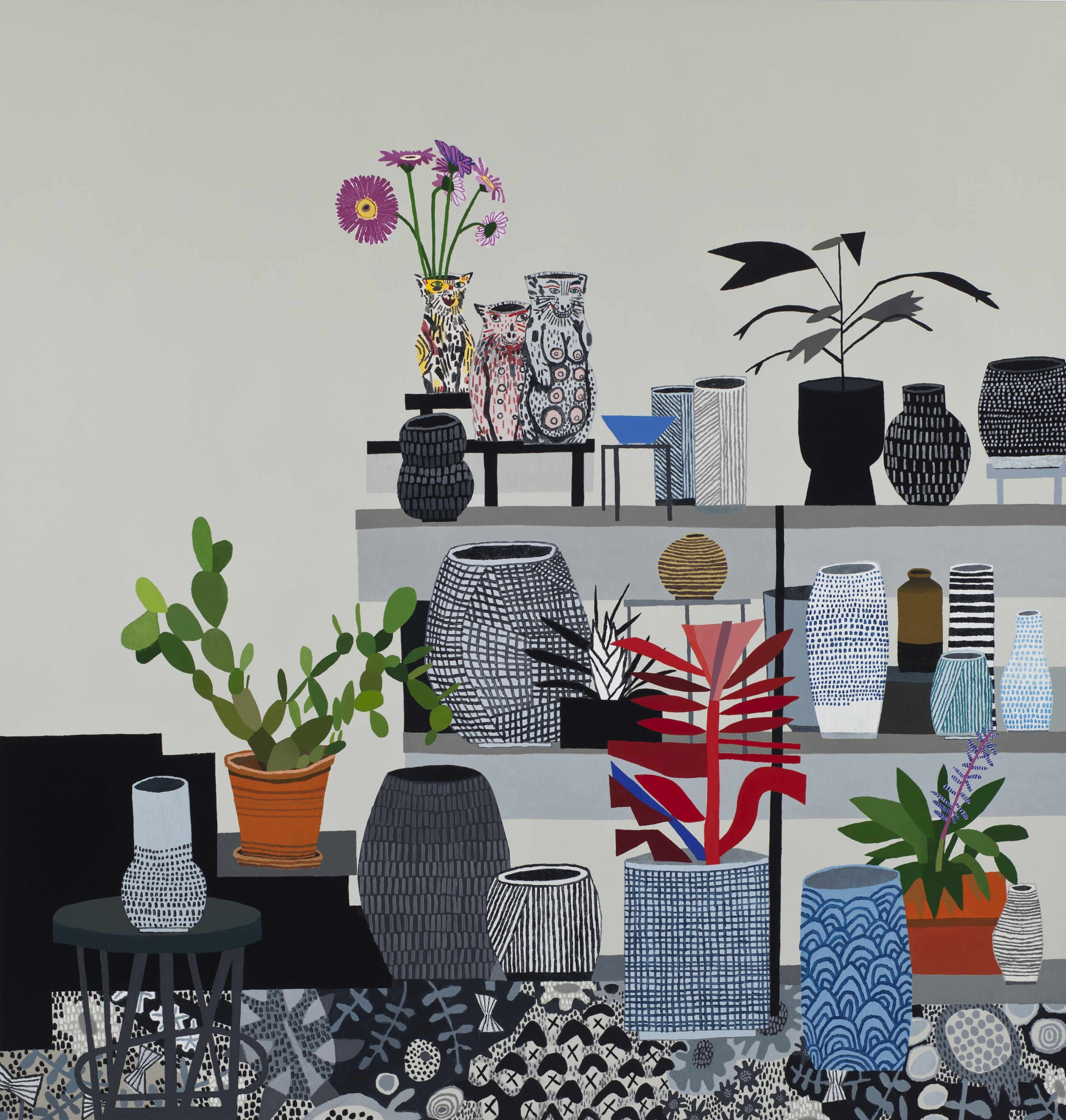 Jonas Wood - Exhibitions - David Kordansky Gallery