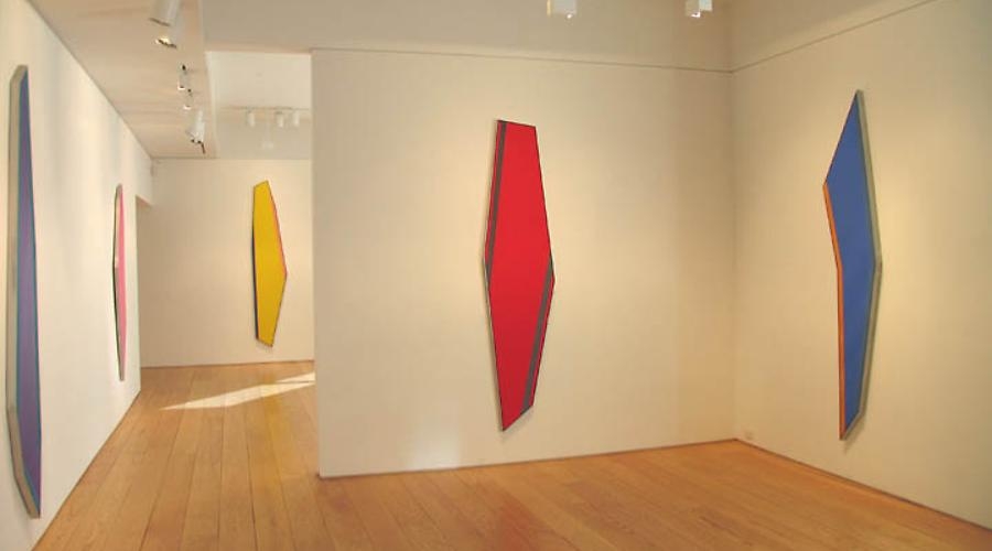 Kenneth Noland: Shaped Paintings 1981-82 - Exhibitions - Leslie Feely