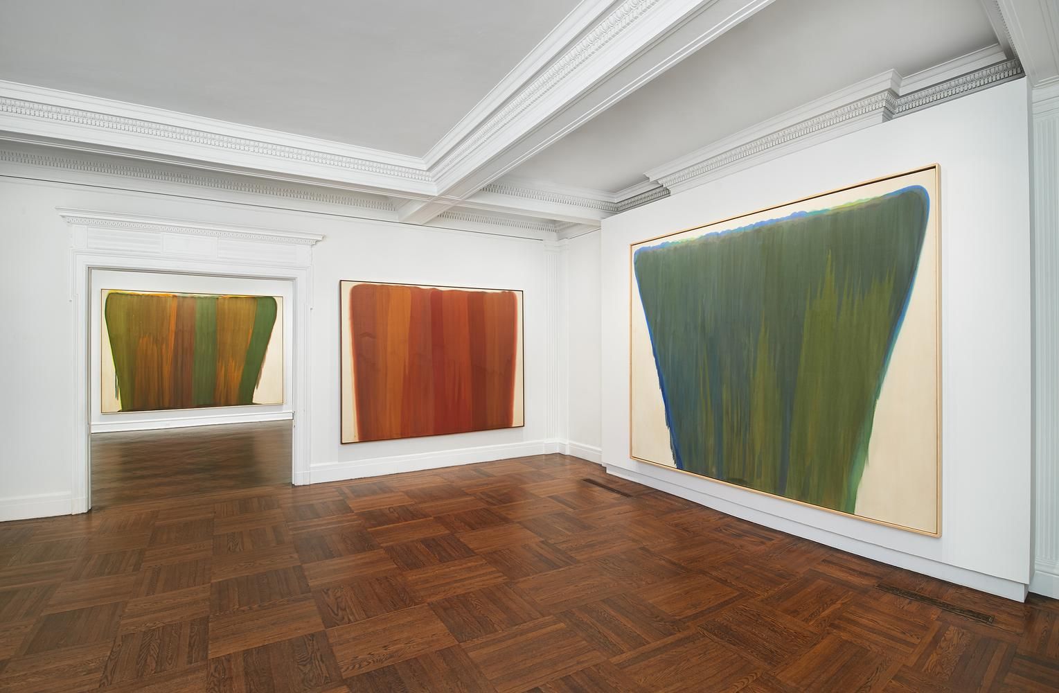 Morris Louis: Veils - Exhibitions - Mnuchin Gallery