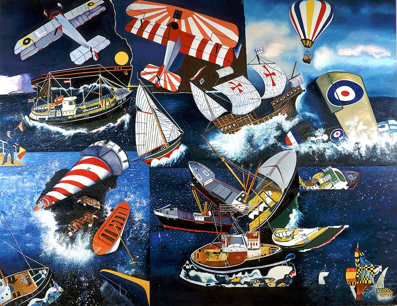 Malcolm Morley - Artists - Sperone Westwater