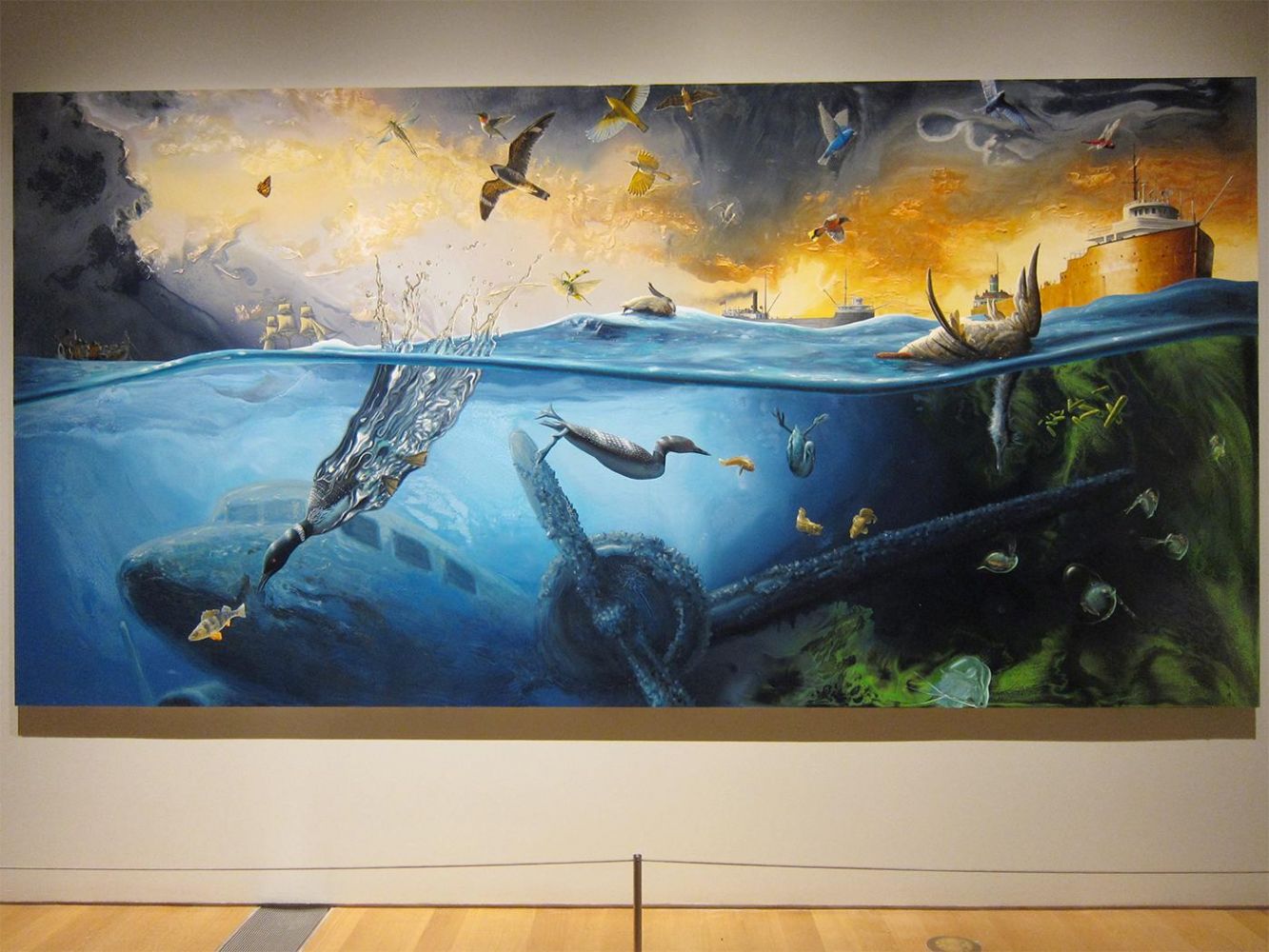 Alexis Rockman: The Great Lakes Cycle - Exhibitions - Sperone Westwater