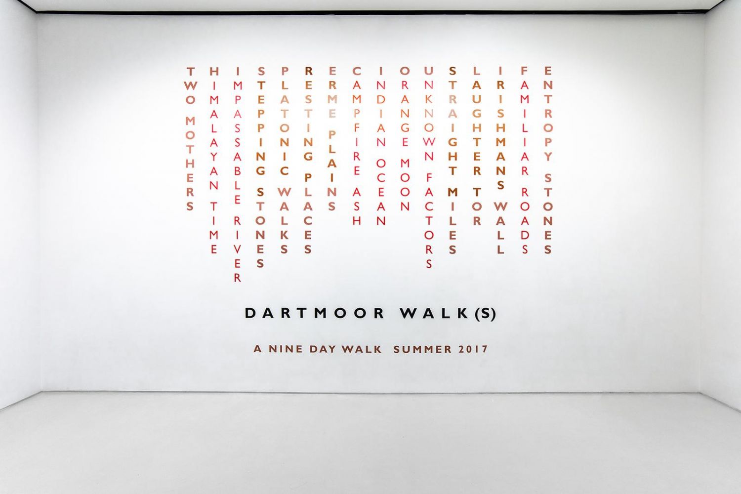 Richard Long - Exhibitions - Sperone Westwater