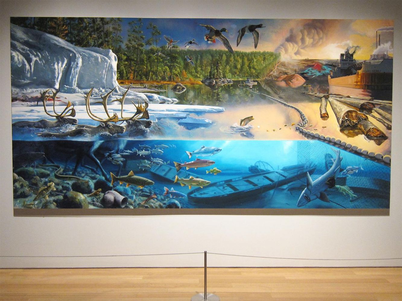 Alexis Rockman: The Great Lakes Cycle - Exhibitions - Sperone Westwater
