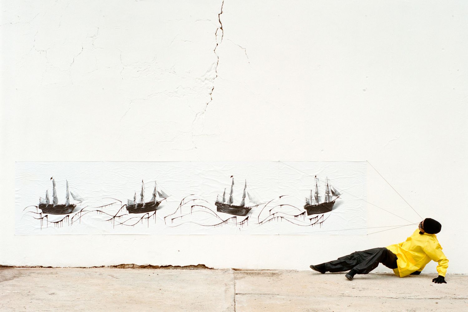 Power Wall - Robin Rhode & Nari Ward - Viewing Room - Lehmann Maupin