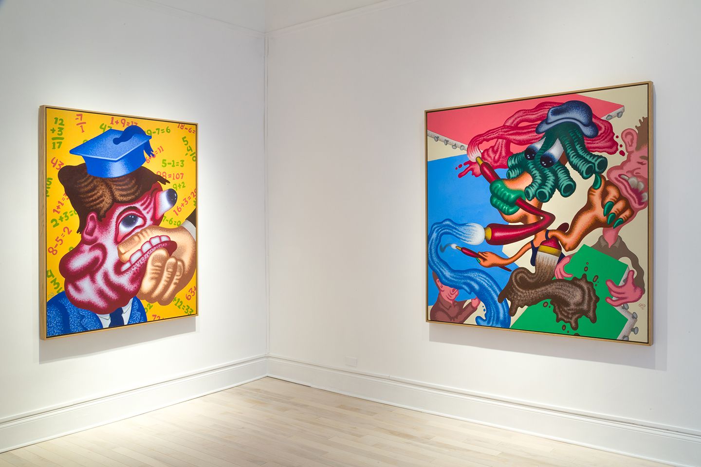 Peter Saul - New Paintings - Exhibitions - Venus Over Manhattan