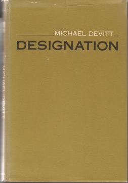 designation - Michael Devitt : Michael Devitt
