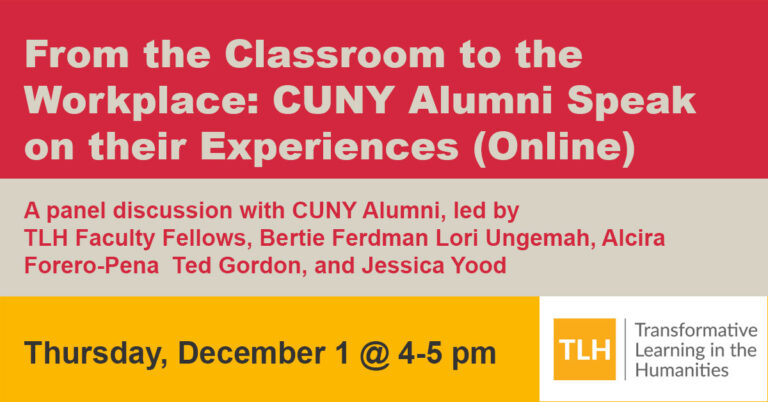 From the Classroom to the Workplace: CUNY Alumni Speak on their ...