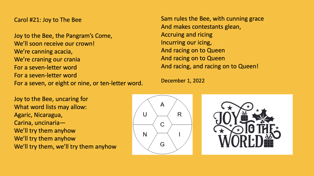 Spelling Bee Limericks
