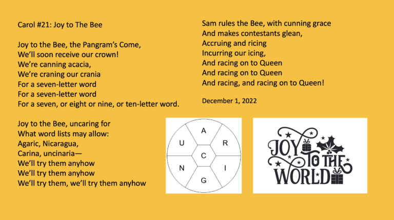 Spelling Bee Limericks