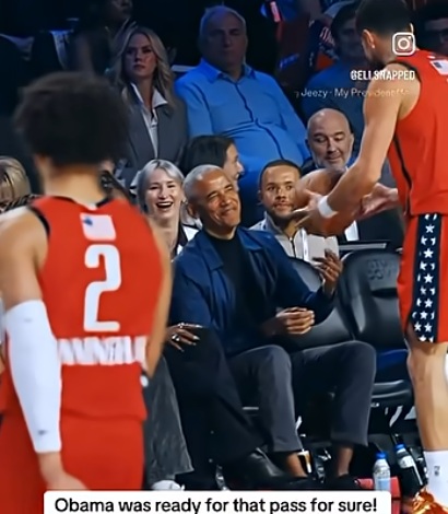 Video: Barack Obama showed his cool at NBA All-Star Game | Tony's Thoughts