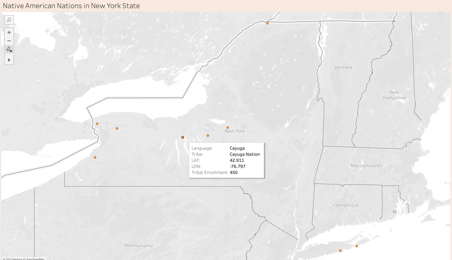 Praxis Mapping: Native American Nations in New York State ...