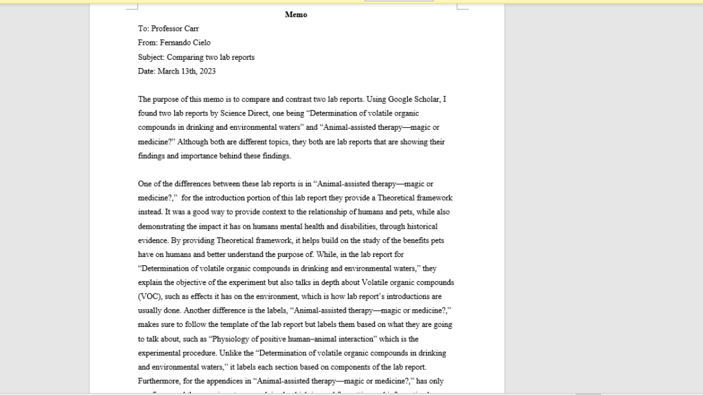 CLO #7 – Writing for Engineers