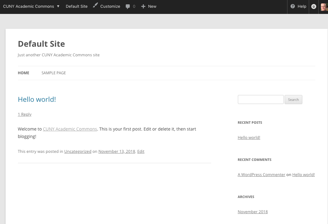 Default Template - Help & Support