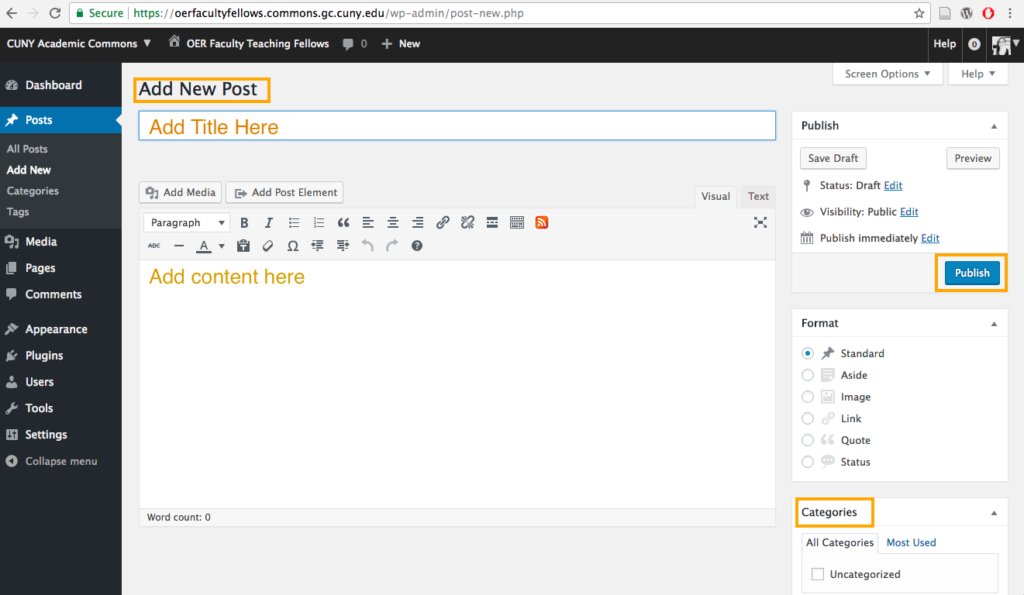 How do I create a Post? - Help & Support