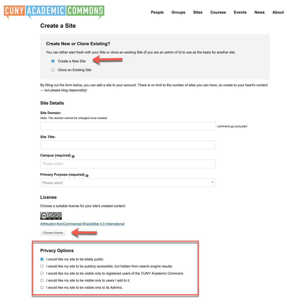 How To Create Or Clone A Site - Help & Support