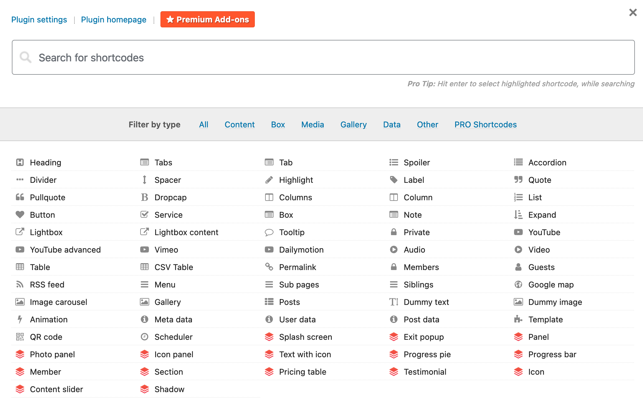 Shortcodes Ultimate - Help & Support