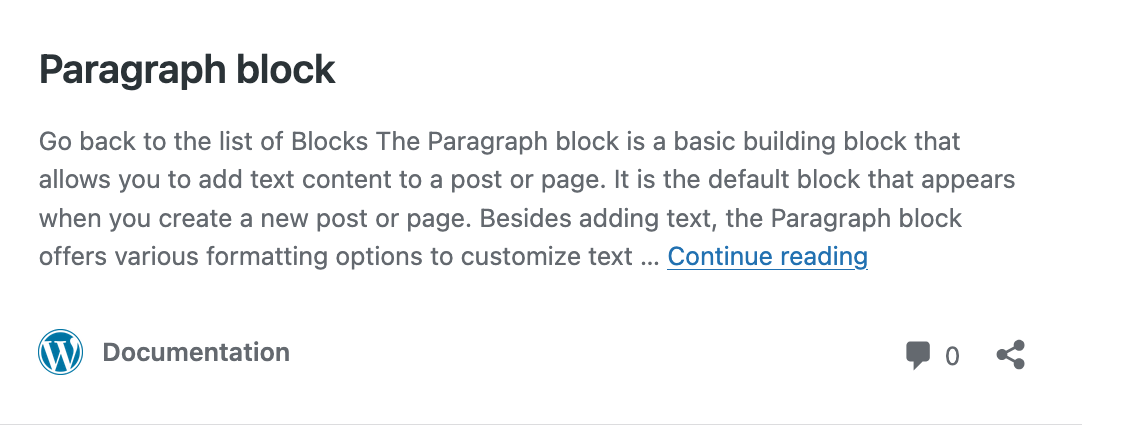 paragraph block - Help & Support