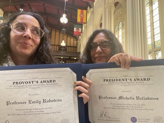President’s Awards given to Emily Raboteau, Michelle Valladares – MFA Program In Creative Writing