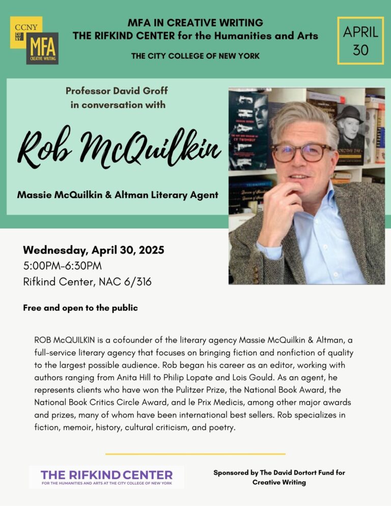 Professor David Groff in conversation with Rob McQuilkin: Massie ...