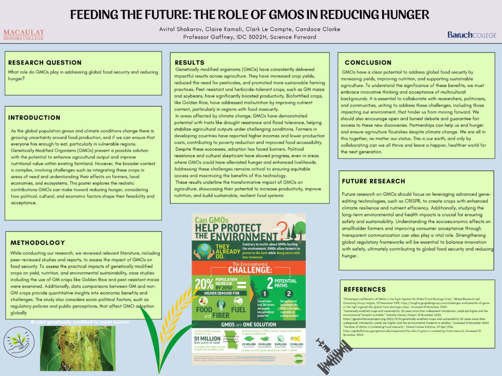 Feeding the Future: The Role of GMOs in Reducing Hunger – STEAM Fest 2024