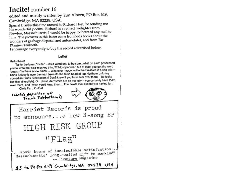 incite! a fanzine