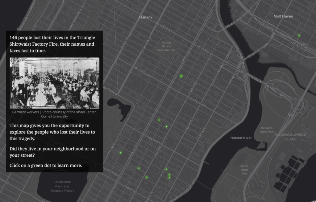 The Triangle Shirtwaist Factory Fire Revisited: A Geospatial ...