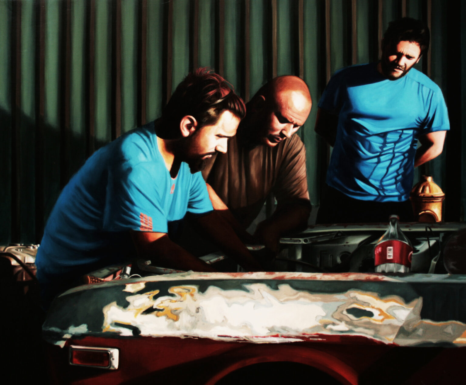 Sobre los artistas: Luis Scotti y Pablo Tapia Villalobos