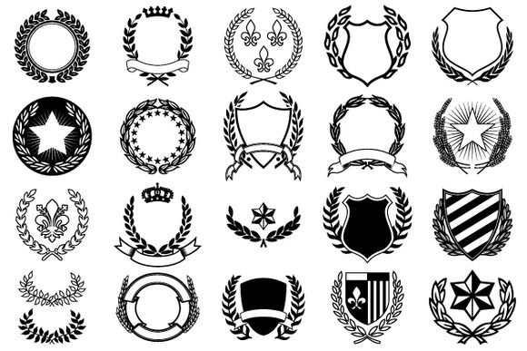 Crests ~ Objects on Creative Market
