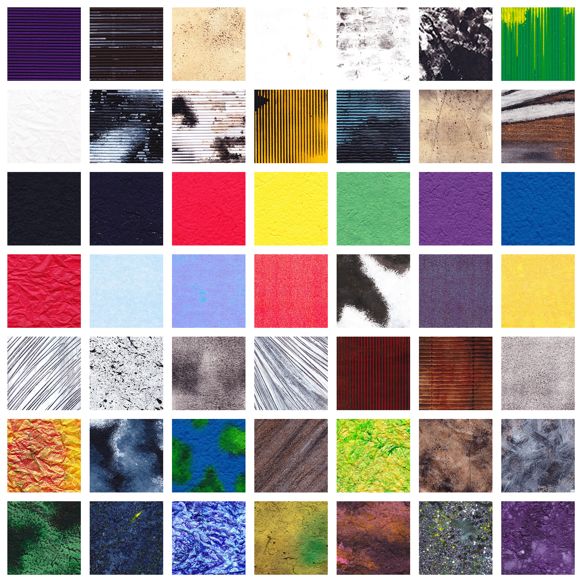50 Paint & Paper Textures (Set #2) ~ Textures on Creative Market