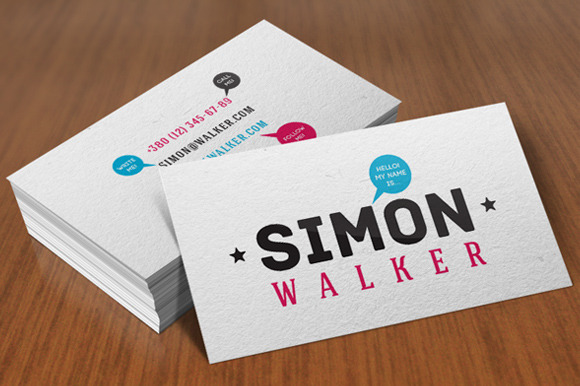 Personal Business Cards ~ Business Card Templates on Creative Market