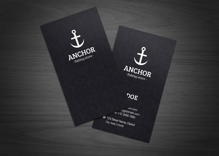 Anchor Business Cards ~ Business Card Templates on Creative Market