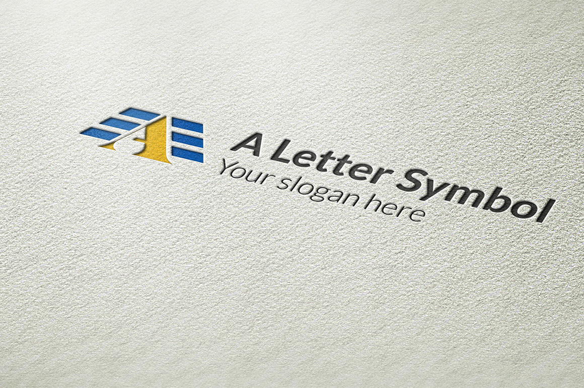 A Letter Symbol Logo ~ Logo Templates on Creative Market