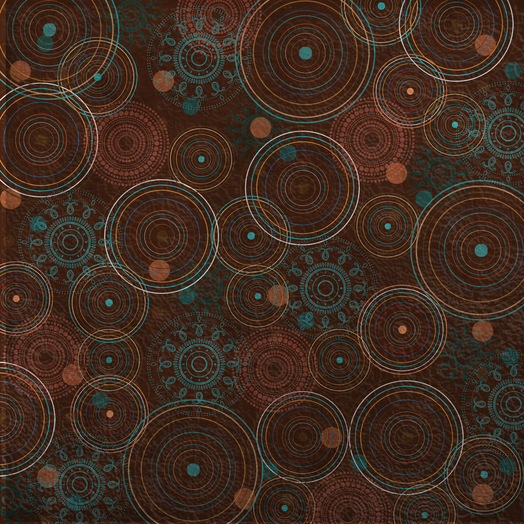Dramatic Circles Paper-12 ~ Patterns on Creative Market