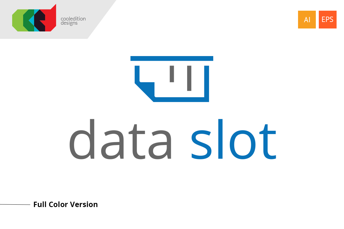 Data Slot - Logo Template ~ Logo Templates on Creative Market