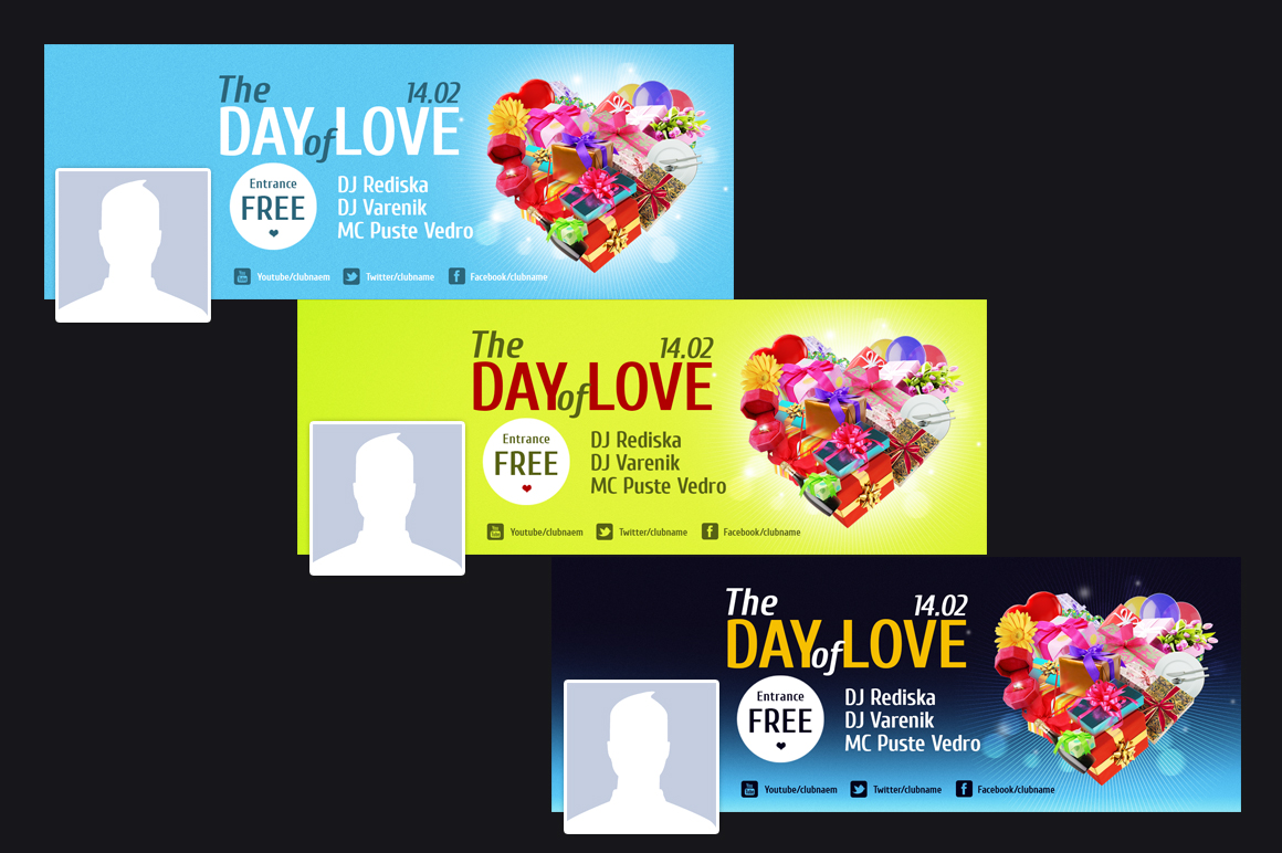 Love Event Pack ~ Flyer Templates on Creative Market