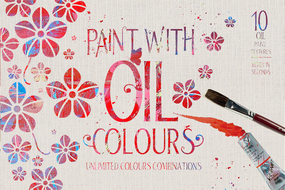 Oil Paint Effect ~ Graphics on Creative Market
