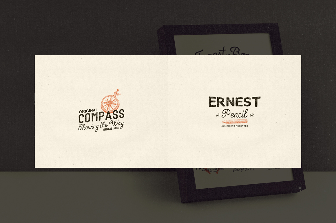 Hand Drawn Vintage Logos Volume 3 ~ Logo Templates on Creative Market