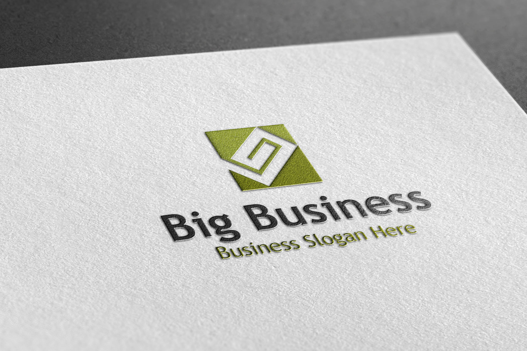 Big Business Style Logo ~ Logo Templates on Creative Market
