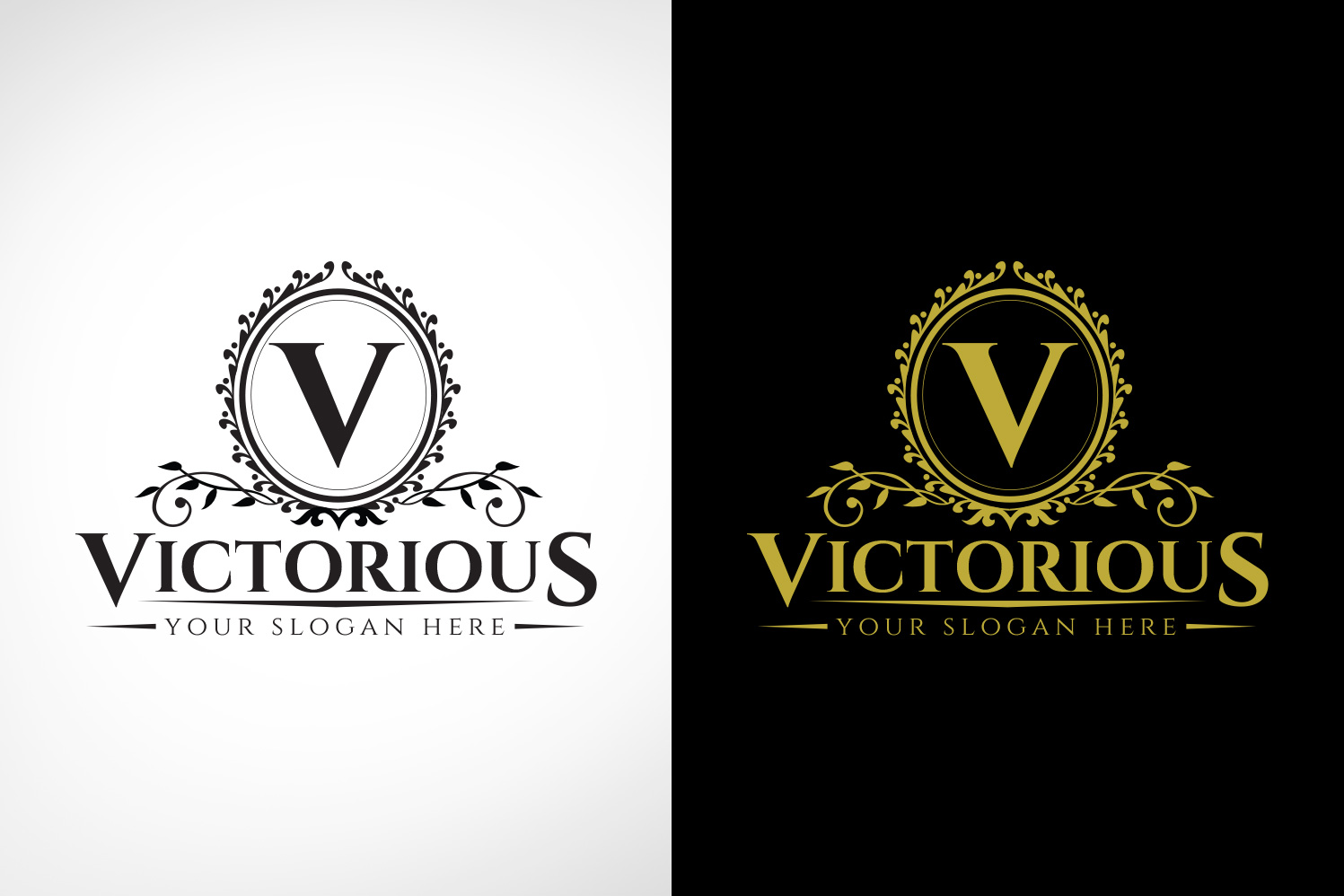 Victorious Luxury Logo ~ Logo Templates on Creative Market